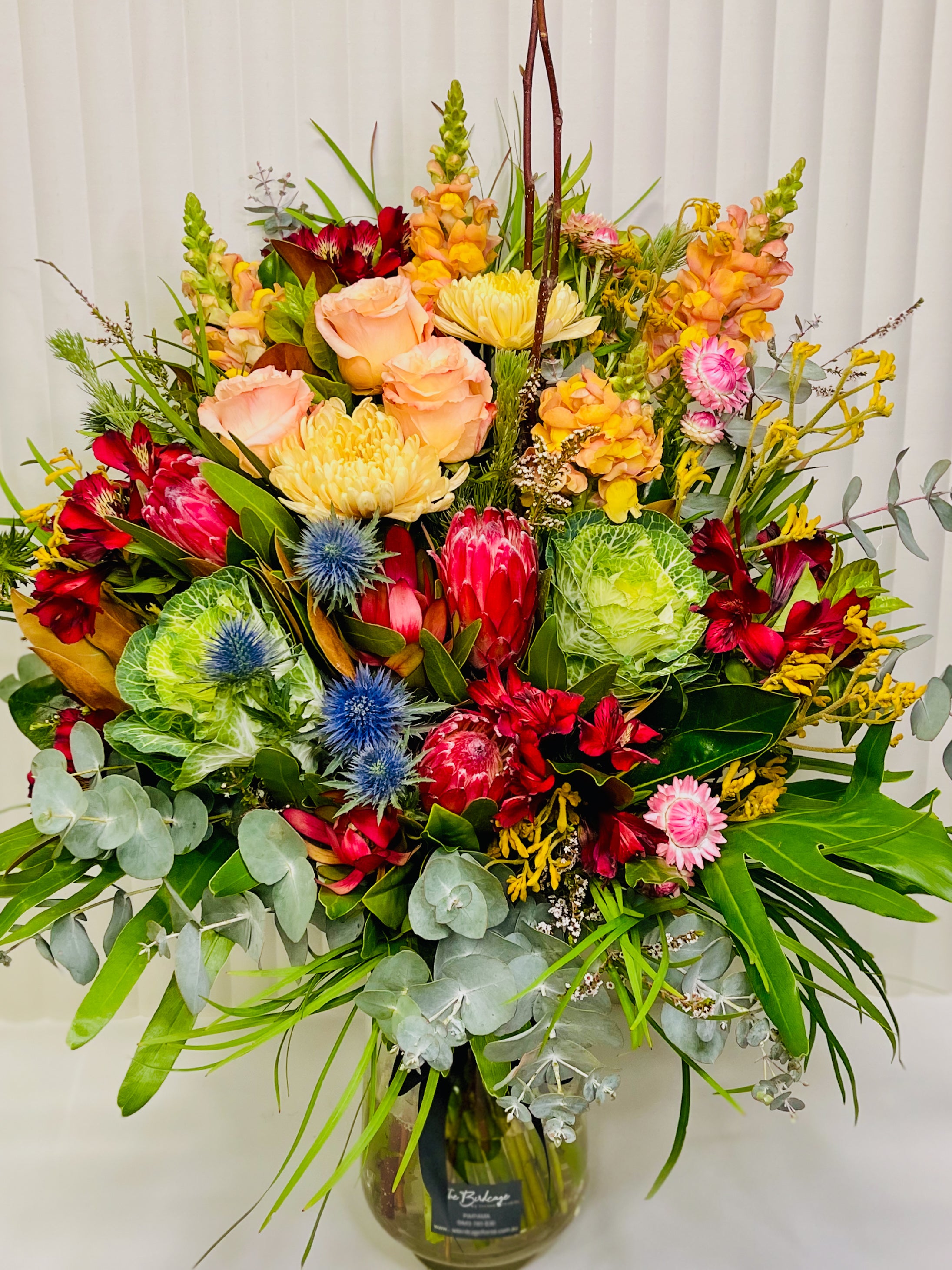 Native Flower Arrangement in Vase – Textural Australian Blooms – The ...